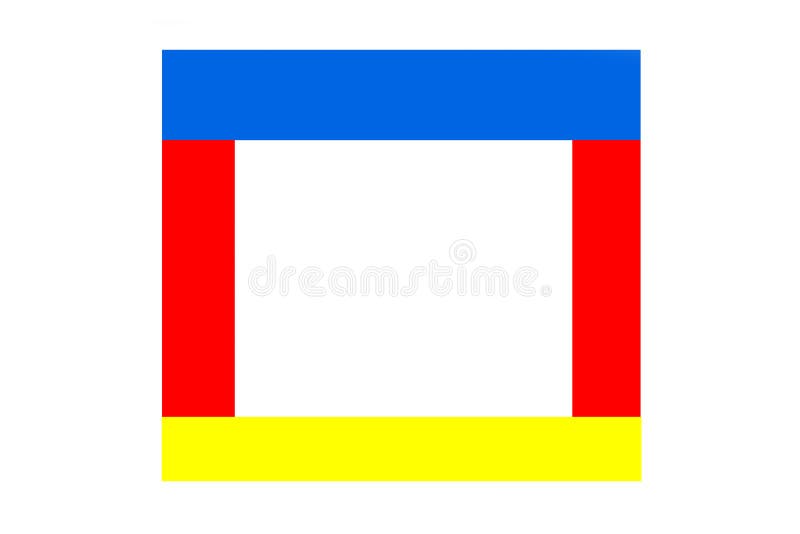 Abstract Square Frame Design Color Blank Space Text Mock Up Pattern ...