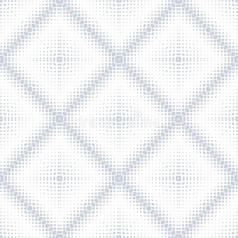 Abstract Square Grid Seamless Pattern. Optical Illusion of the Volume ...