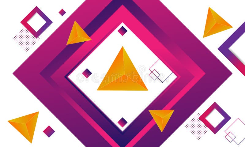 Abstract Square Line Background with Gradient Colors and Contemporary ...