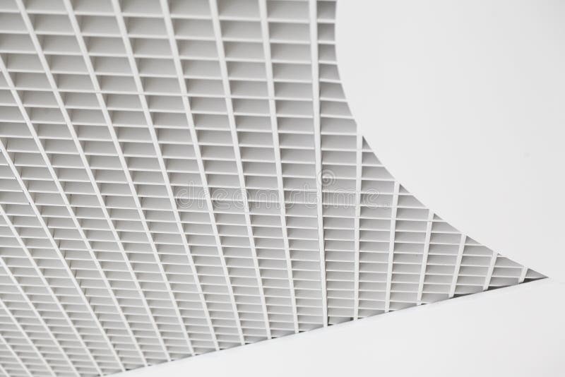 Abstract Square Mesh Ceiling Stock Photo - Image of abstract, home ...