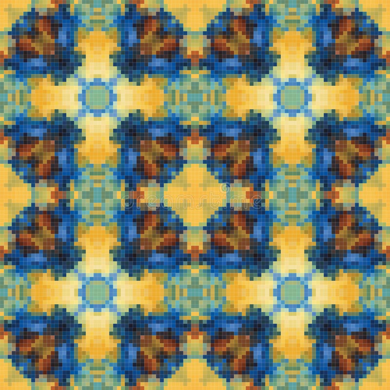 Abstract Square Pixel Mosaic Background Abstract Art Background Stock ...