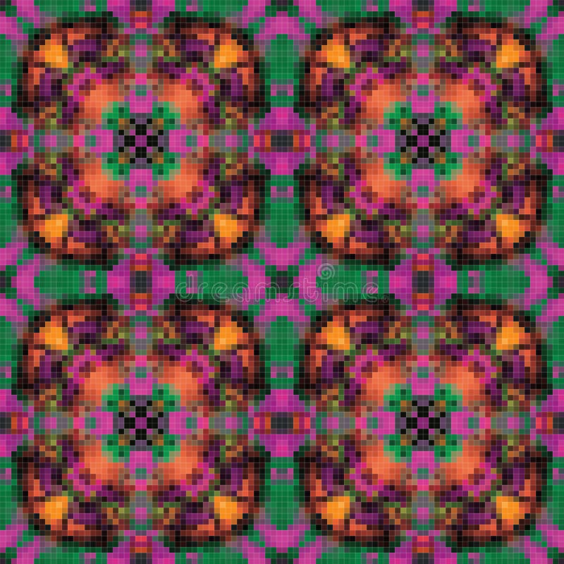 Abstract Square Pixel Mosaic Background Abstract Art Background Stock ...