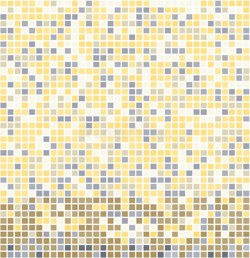 Abstract Square Pixel Mosaic Background Stock Vector - Illustration of ...