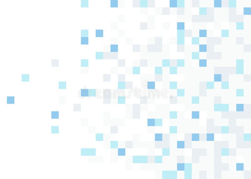 Abstract Square Pixel Mosaic Background Stock Vector - Illustration of ...