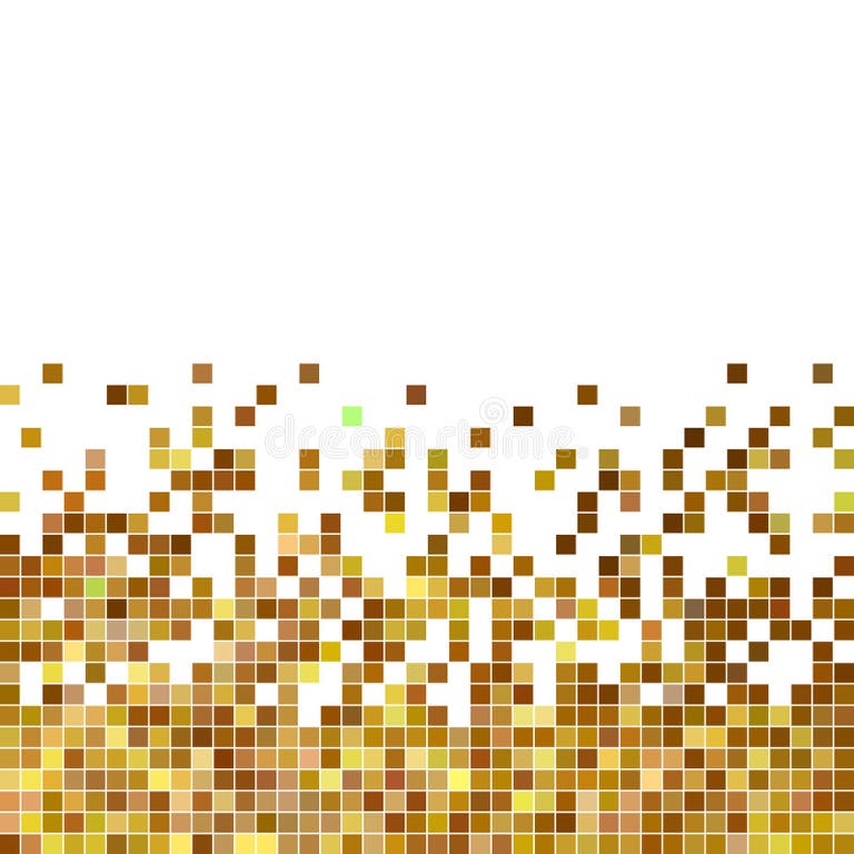 Abstract Square Pixel Mosaic Background Stock Illustration ...