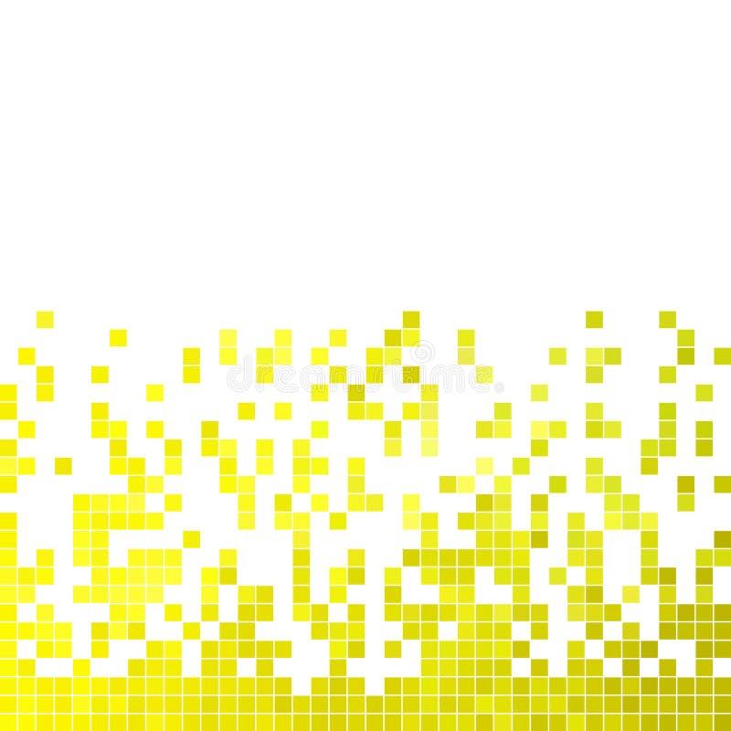 Abstract Square Pixel Mosaic Background Stock Illustration ...
