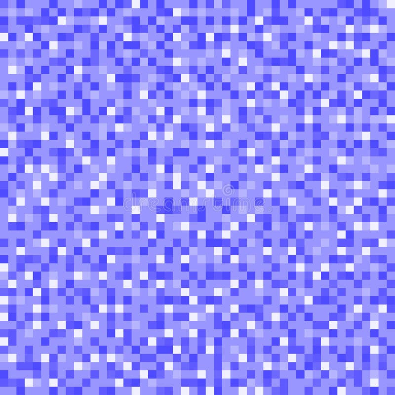 Abstract Square Pixels Background of Geometric Shapes. Pixel Landscape ...