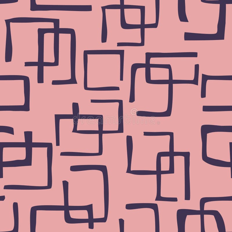 Abstract Square Seamless Pattern Stock Illustration - Illustration of ...