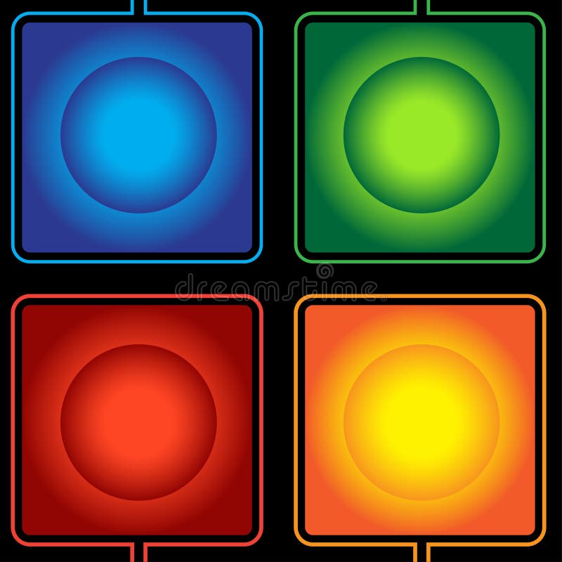 Abstract square shape stock vector. Illustration of color - 29466211