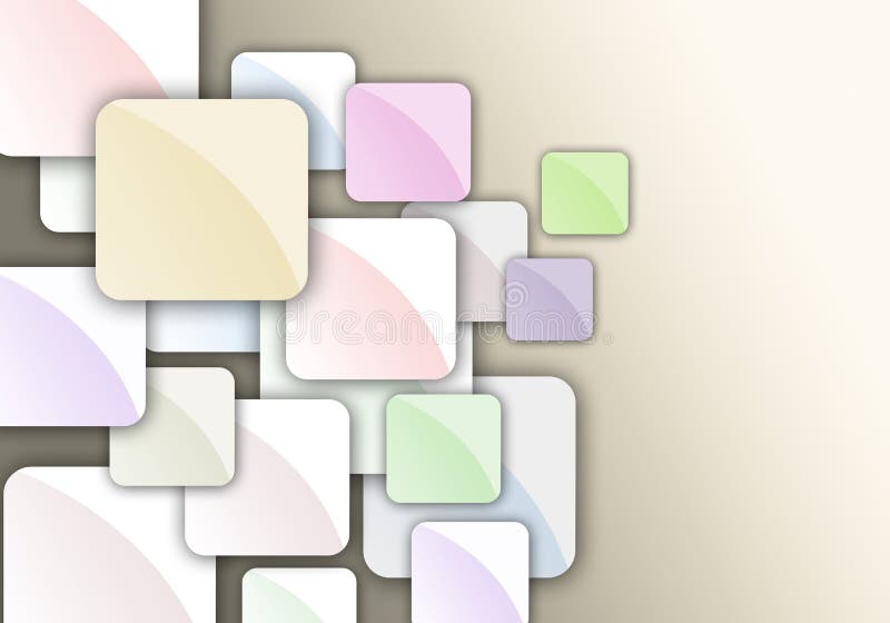 Abstract Square Shape Background Stock Illustration - Illustration of ...