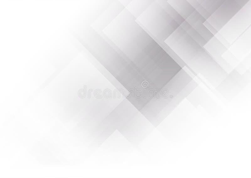 Abstract Square Shapes on Gray Background Stock Vector - Illustration ...