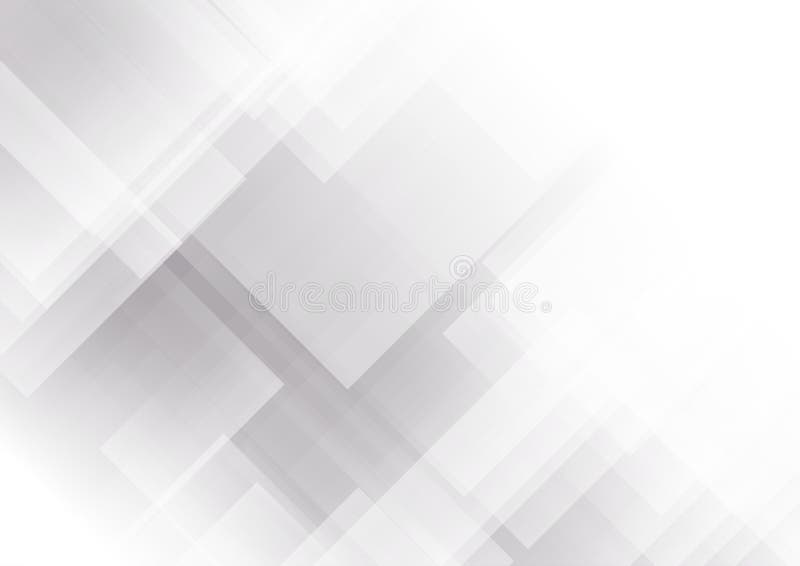 Abstract Square Shapes on Gray Background Stock Vector - Illustration ...
