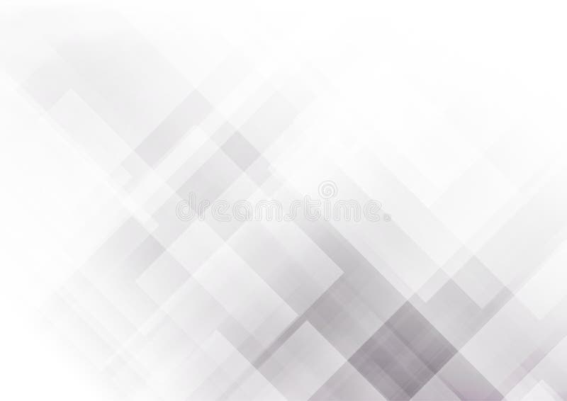 Abstract Square Shapes on Gray Background Stock Vector - Illustration ...