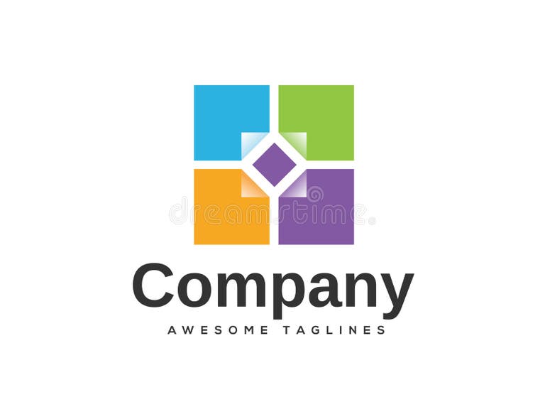 Abstract Square Logo Icon Stock Illustrations – 170,785 Abstract Square ...