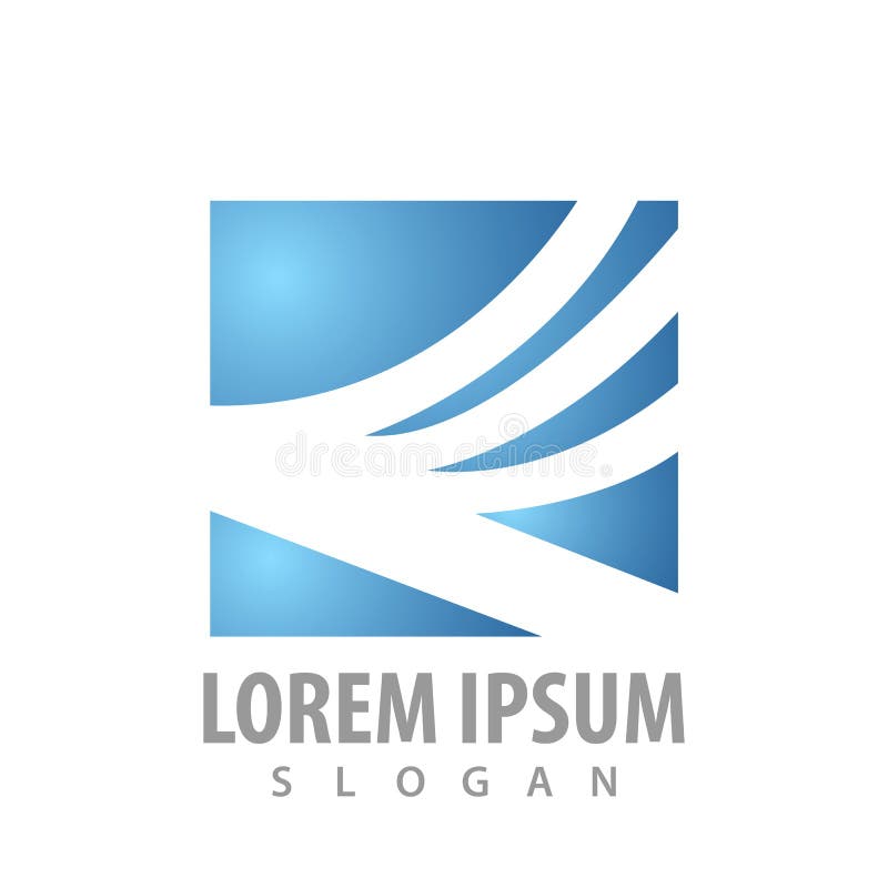 Abstract Square Technology Concept Design. Symbol Graphic Template ...