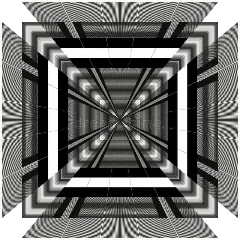 Abstract Square Tunnel Stock Illustrations – 9,982 Abstract Square ...