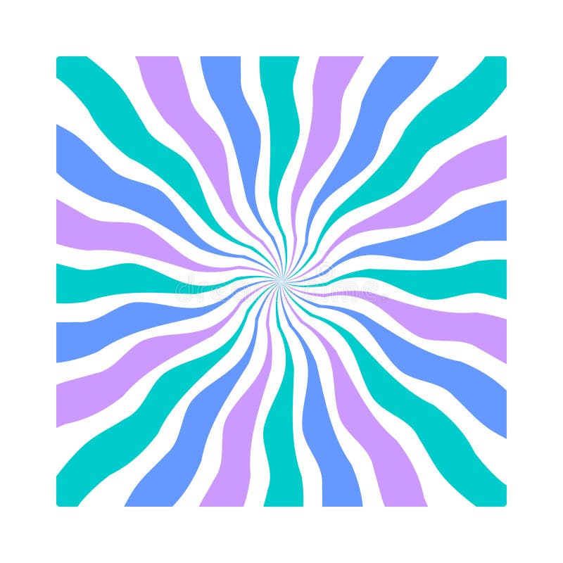 Abstract Square Wavy Lines Design Element Stock Vector - Illustration ...