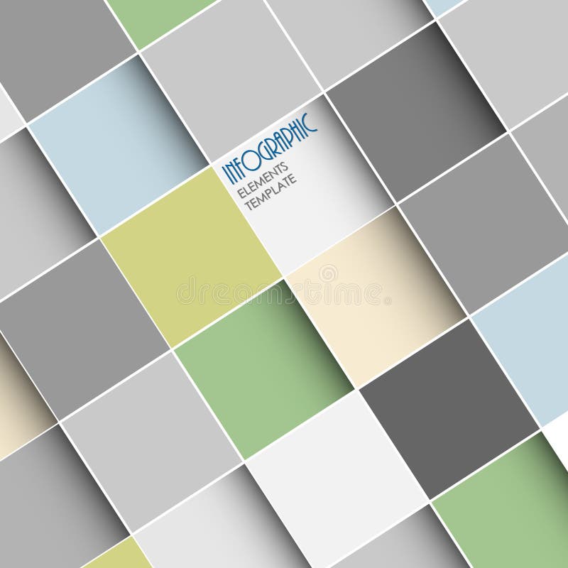 Abstract Squares Background Stock Vector - Illustration of poster ...
