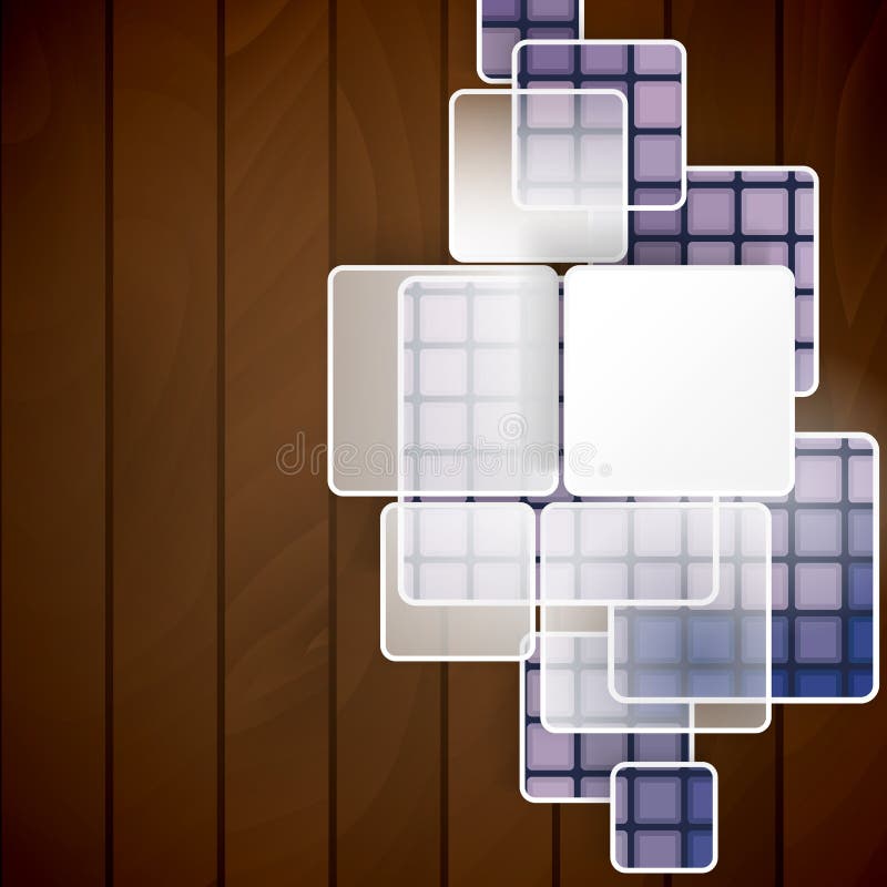 Abstract Squares Background Stock Vector - Illustration of modern ...