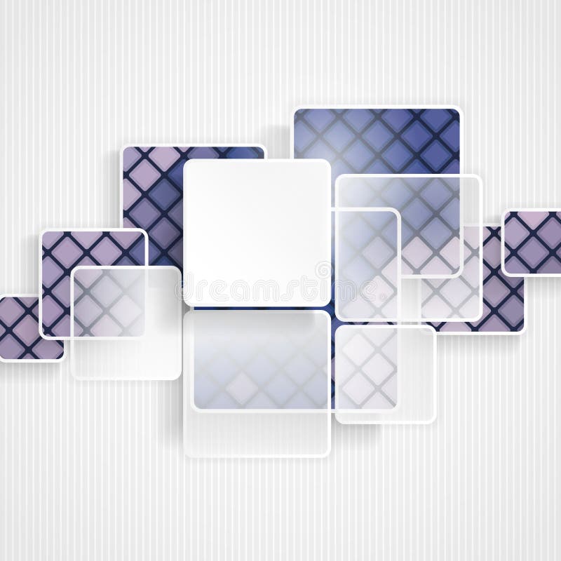 Abstract Squares Background Stock Vector - Illustration of grid ...