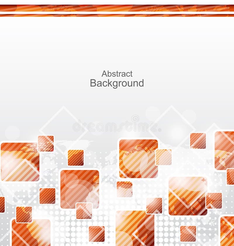 Abstract Squares Geometric Background For Design Stock Vector ...