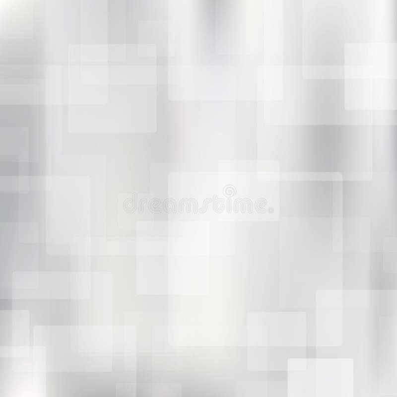 Abstract Squares Pattern Overlapping on Gray and White Blurred ...