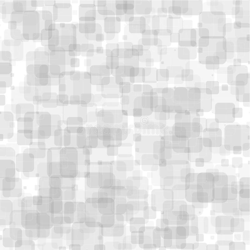 Abstract Squares White Gray Background Stock Vector - Illustration of ...