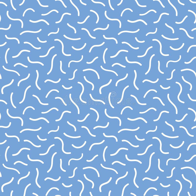 Squiggle Pattern stock vector. Illustration of seamless - 7859789