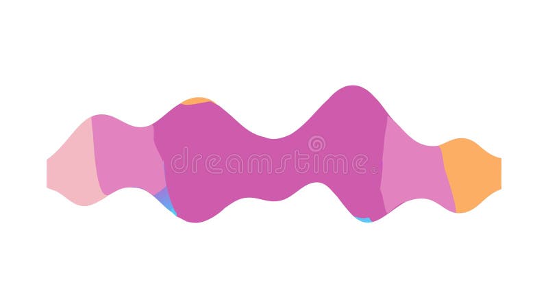 Abstract Squiggly Line Pattern for Data Visualizations and Backgrounds ...