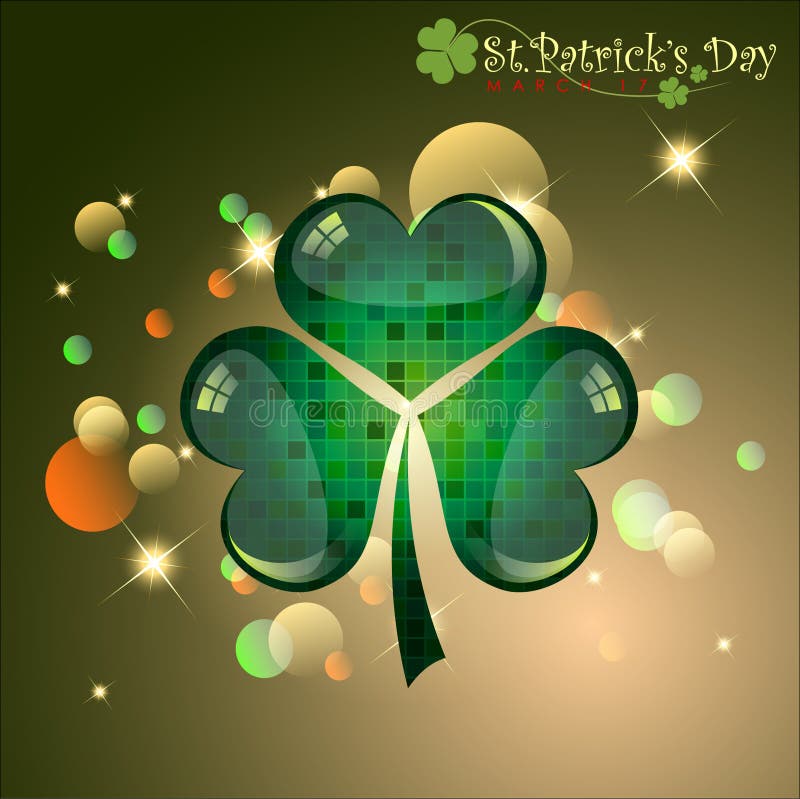 Abstract of St.Patrick S Day Stock Illustration - Illustration of lucky ...