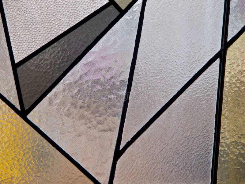 Stained Glass with Multi Colored Diamond Pattern As Background Stock ...