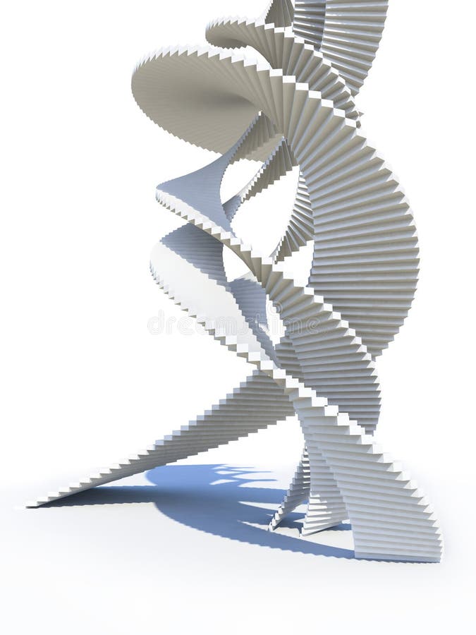 Abstract staircase design stock illustration. Illustration of motion ...