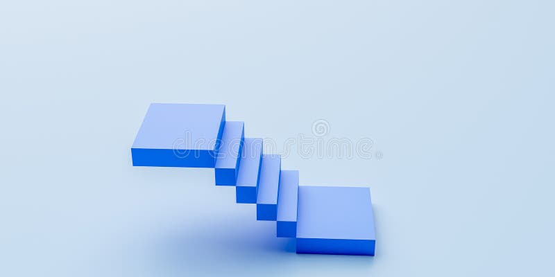 Abstract Staircase. Stairs with Steps and Blank Copy Space Background ...