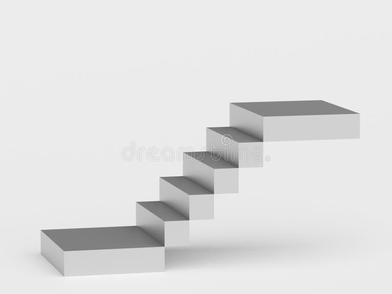 Abstract Staircase. Stairs with Steps, Business Concept Stock ...