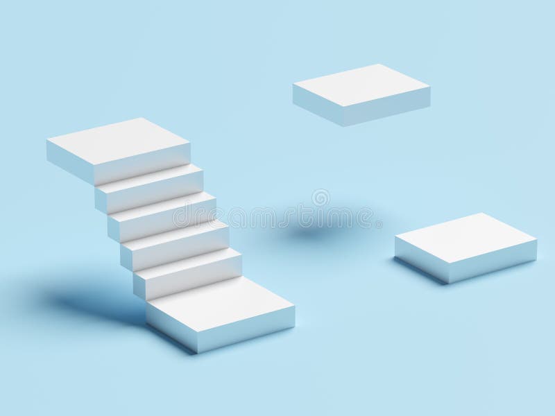 Abstract Staircase. Stairs with Steps, Business Concept Stock ...