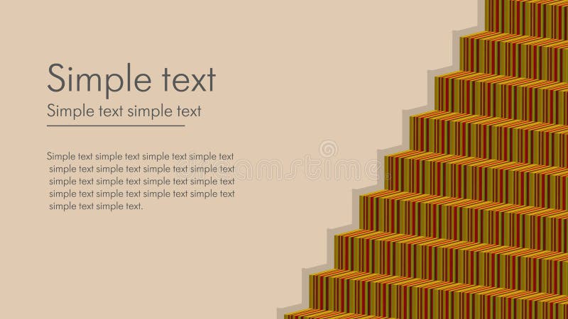 Abstract stairs background stock vector. Illustration of stair - 188528900