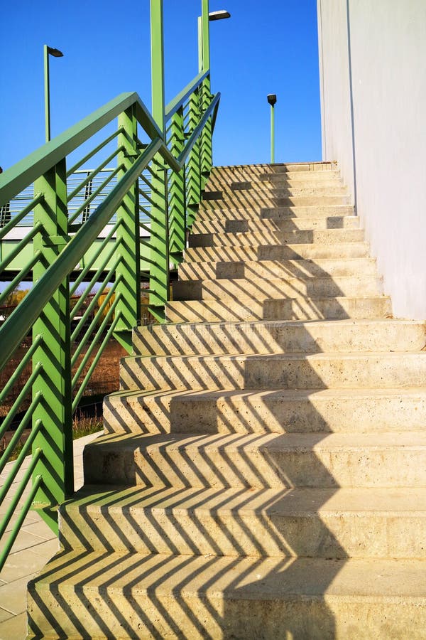 Abstract Stairs Composition Stock Photo - Image of stairway ...