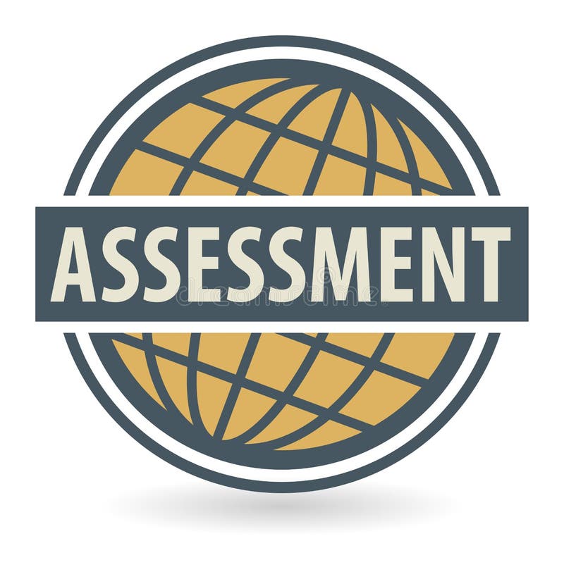 Abstract Stamp or Label with the Text Assessment Stock Vector ...