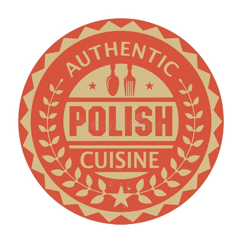Polish Cuisine Restaurant Menu, Poland Food Dishes Stock Vector ...
