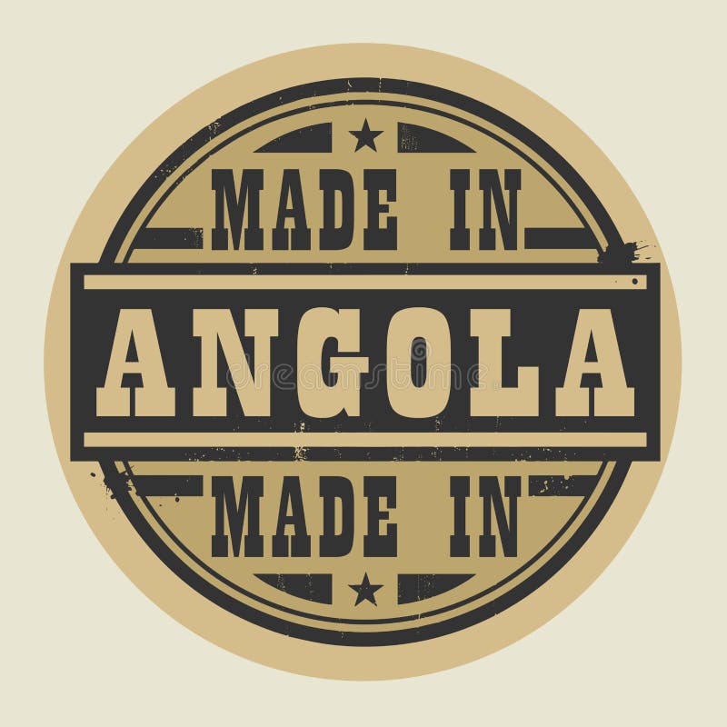 Made in Angola stock illustration. Illustration of symbol - 269757939