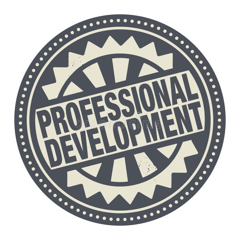 Abstract Stamp or Label with the Text Professional Development Stock ...