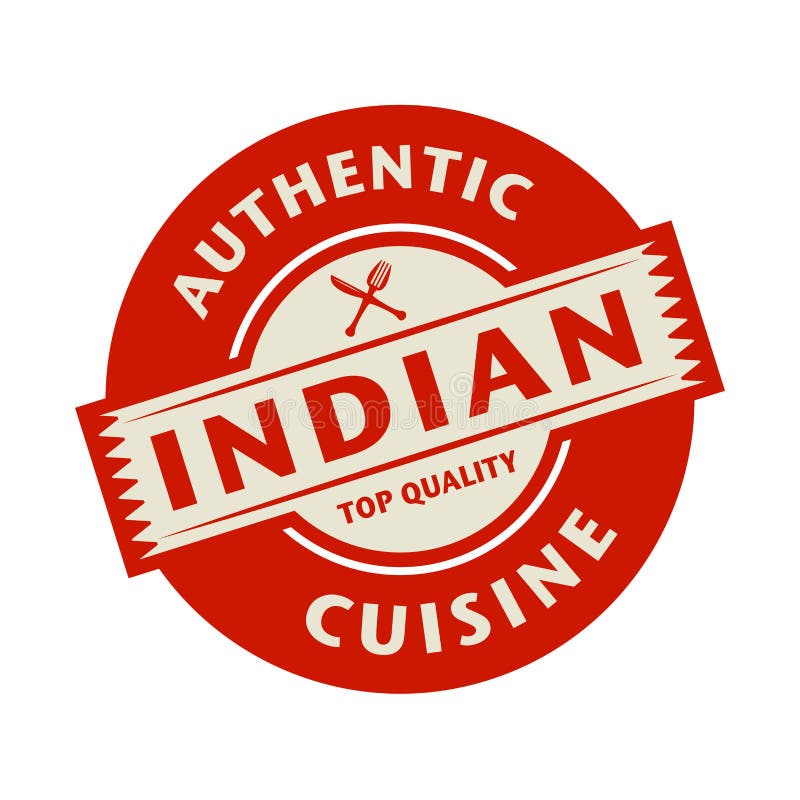 Authentic Indian Food, Original Delicious Taste Banner, Flat Vector ...