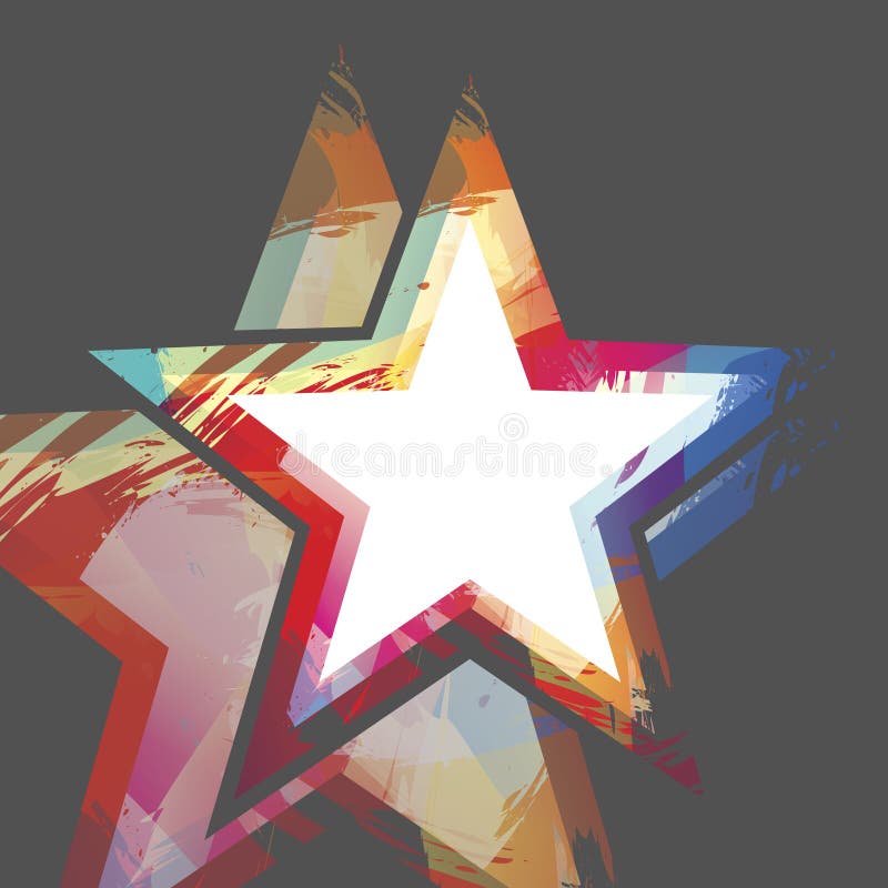 Abstract Star Background Vector Stock Vector - Illustration of ...