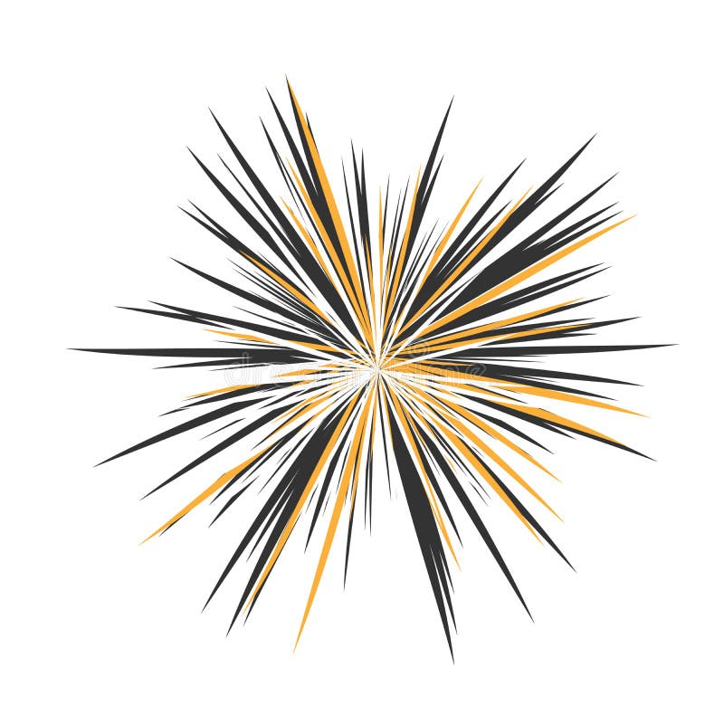 Abstract Star Explosion stock vector. Illustration of abstract - 105008352