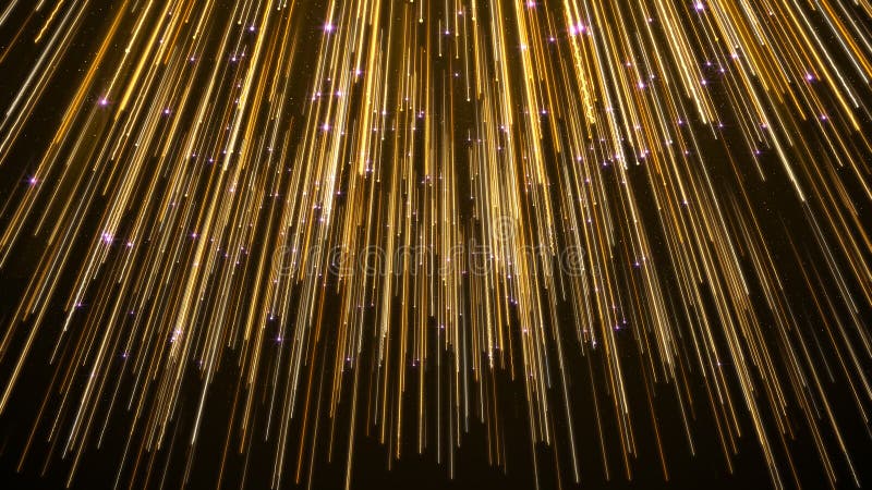 Abstract Star Falling Lights Streak Elegant Background Stock Image ...