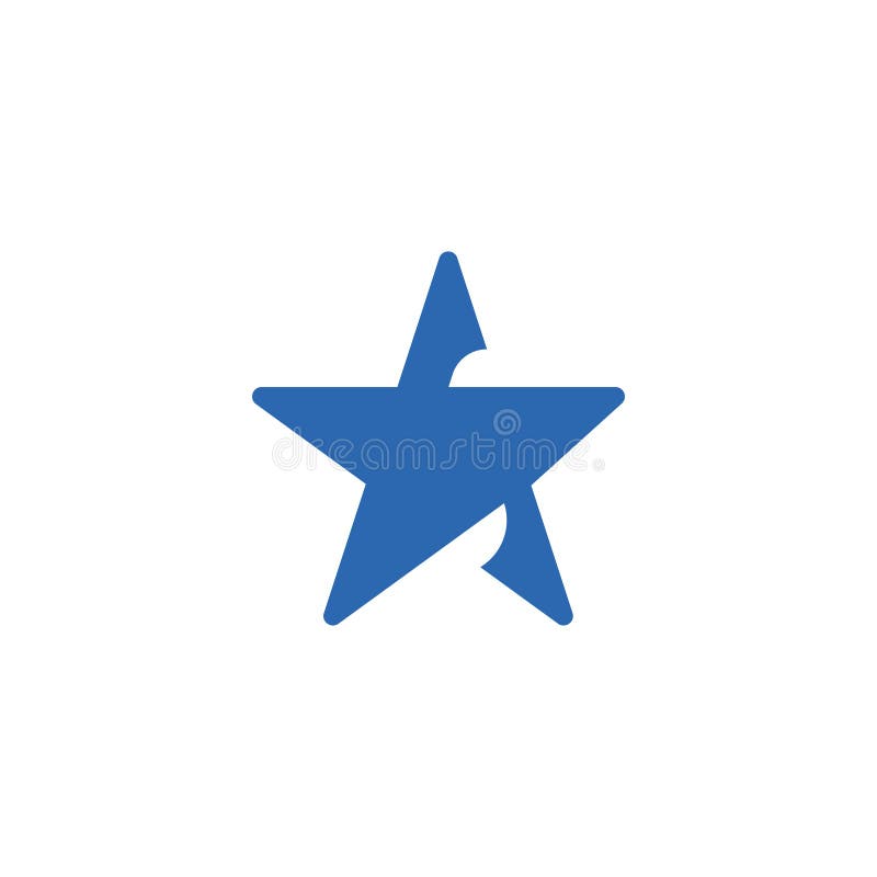 Abstract Star Icon Design Template Vector Isolated Stock Vector ...