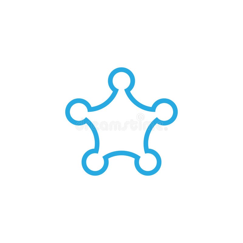Abstract Star Icon Design Template Vector Isolated Stock Vector ...