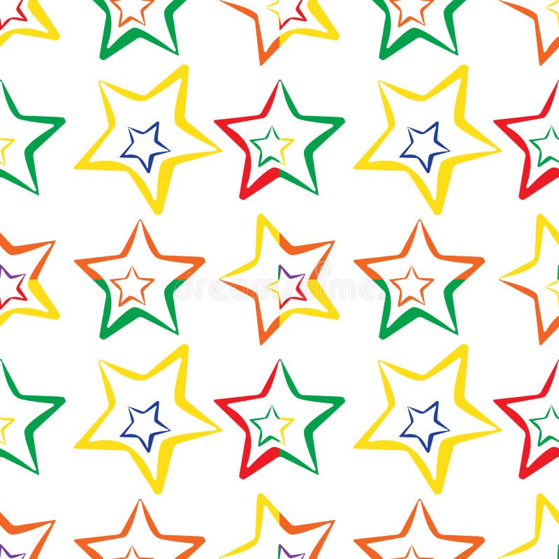 Abstract star pattern stock illustration. Illustration of graphic ...