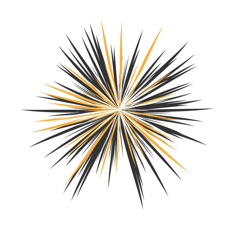 Abstract Star Explosion stock vector. Illustration of lightning - 103796542