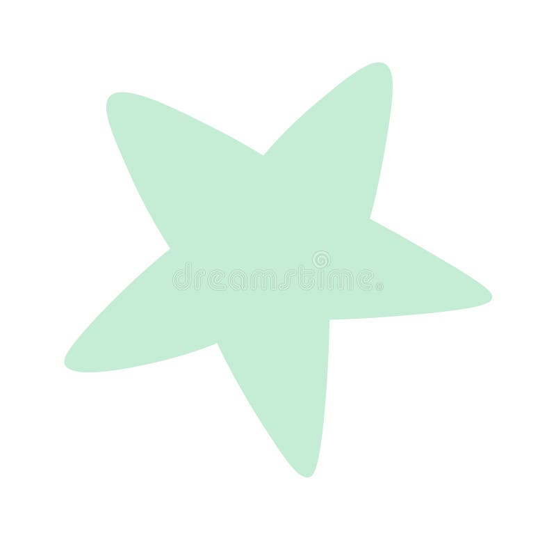 Abstract Star Shape Design Element Stock Vector - Illustration of ...